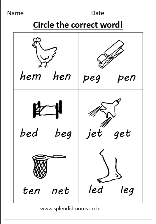 Learn CVC words - Splendid Moms