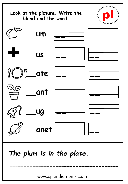 Beginning Blends Splendid Moms Beginning Blends Splendid Moms