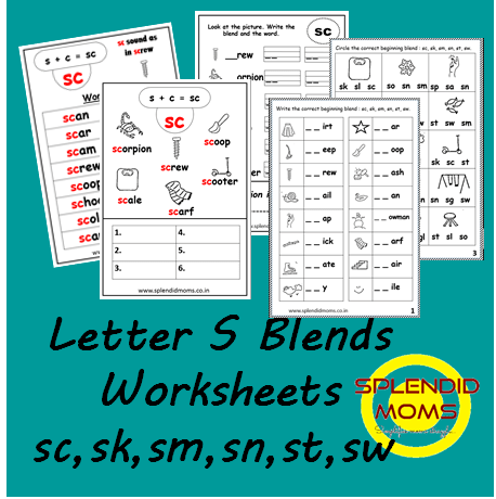 CVC Words And Blends - Splendid Moms