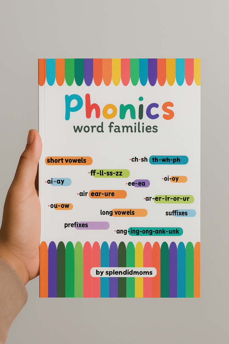Phonics Word Family - Digital Book - Splendid Moms
