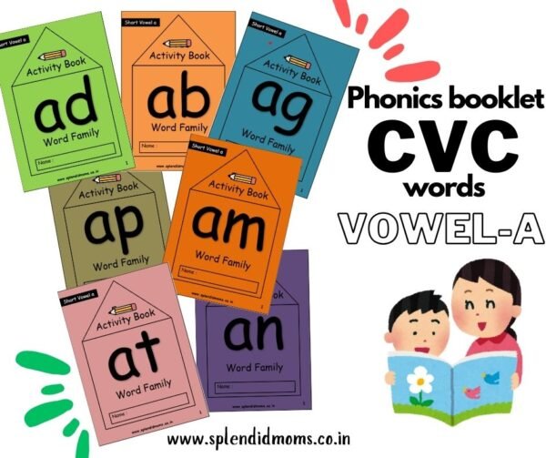 CVC Word Family Mini Booklets – Complete Set of 24 - Splendid Moms